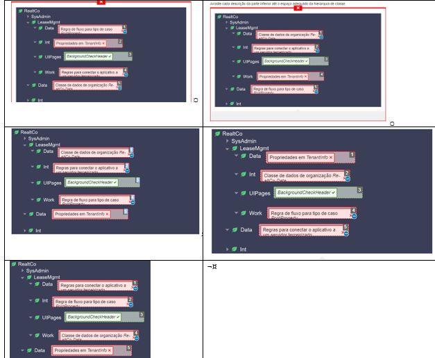 QUIZ QUESTION - MÓDULO Criação de uma regra - question 'Arraste cada ...