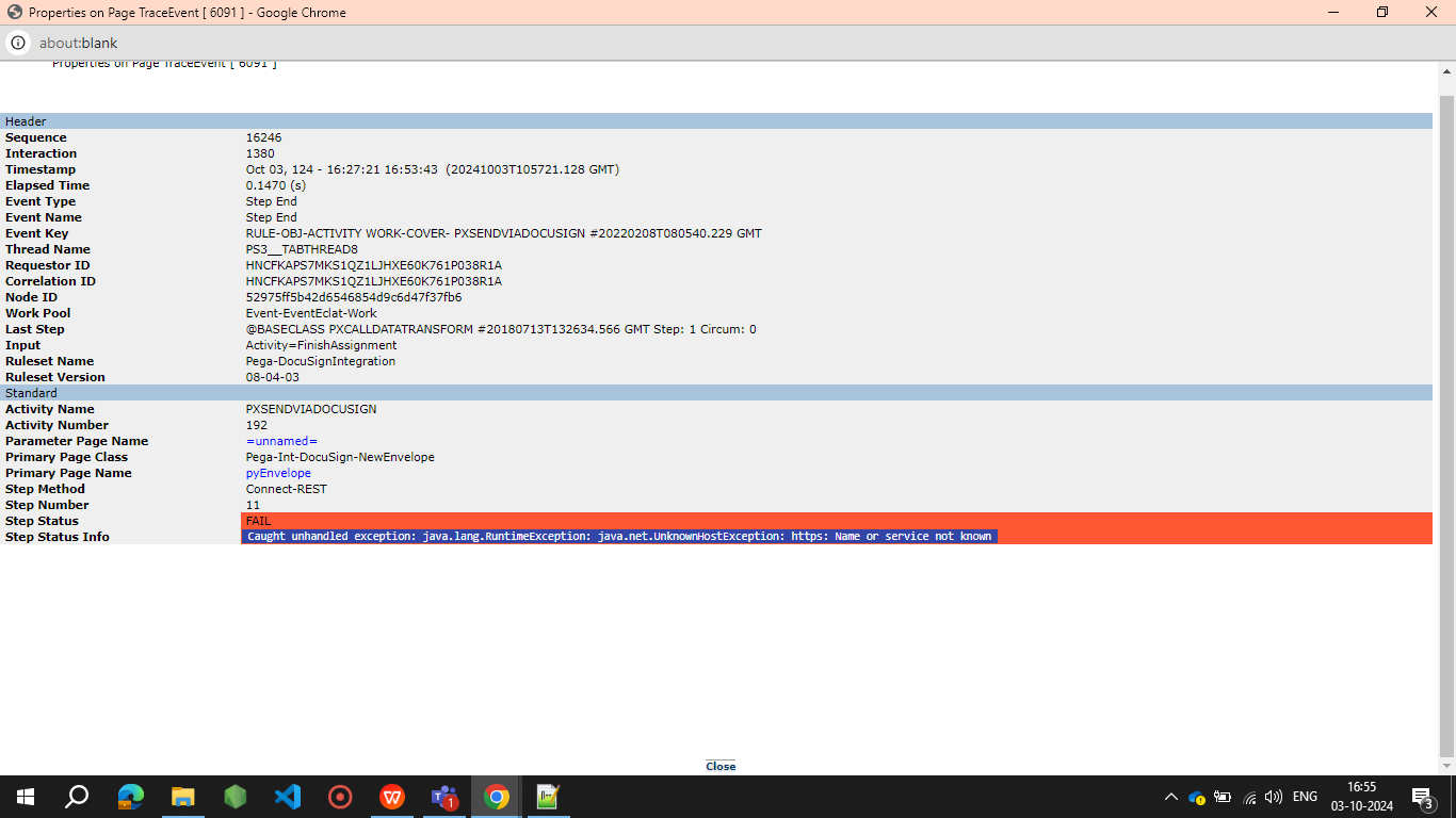 Failed to create DocuSign envelope with message 'DocuSign Rest API ...