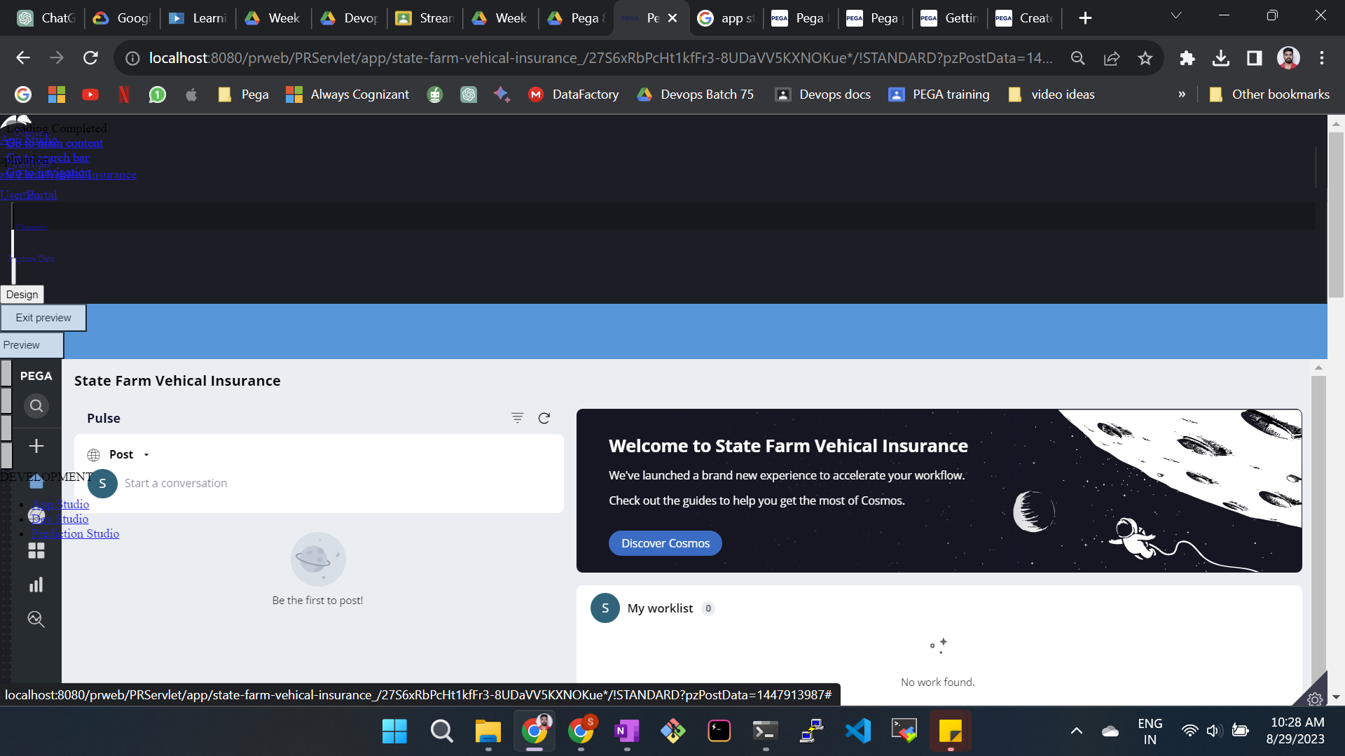 App studio UI messed Up | Support Center