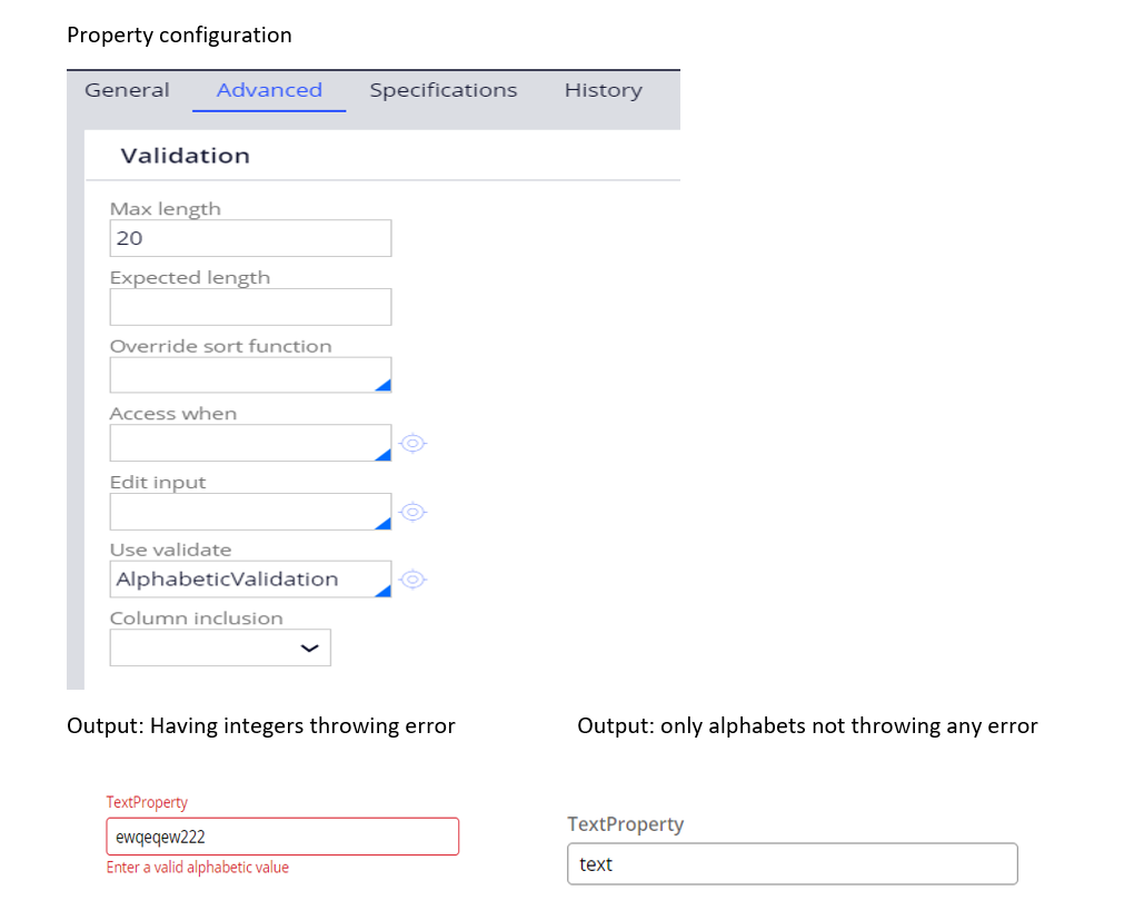 Edit validate Rule creation | Support Center