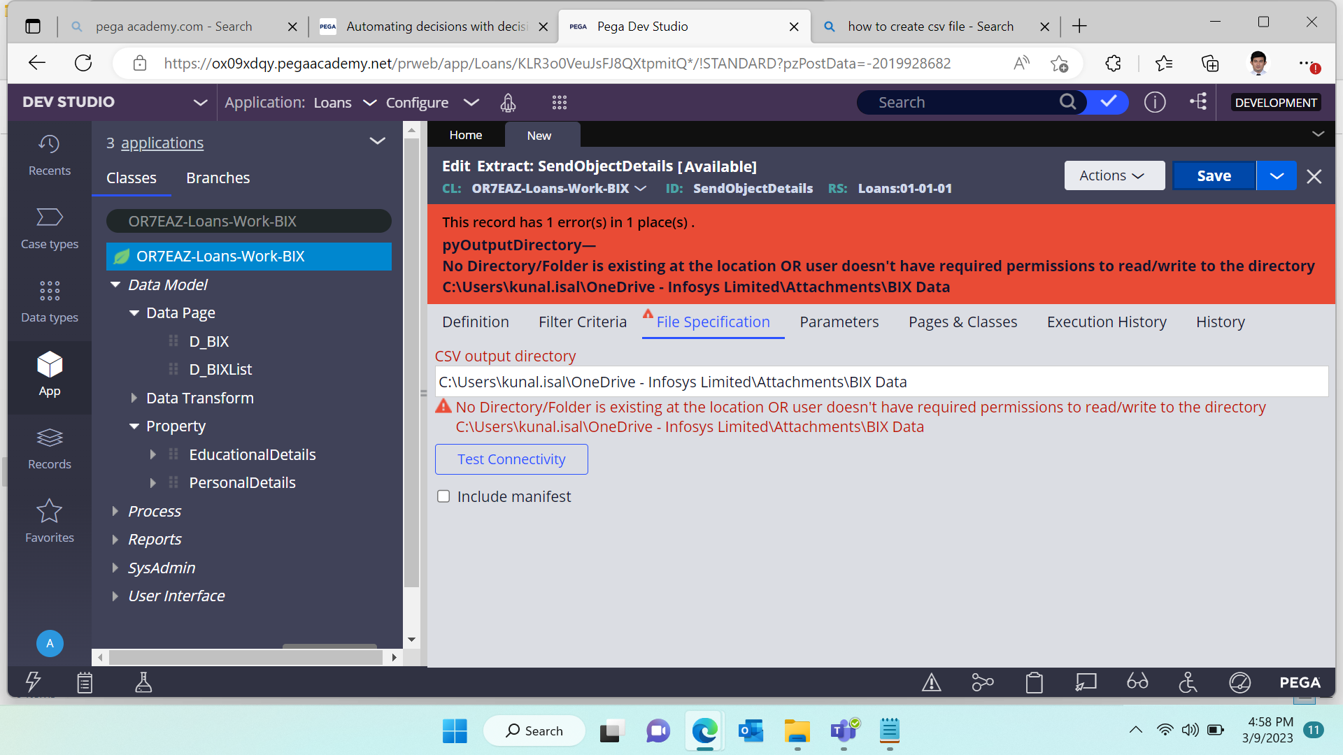 BIX Extract Rule | Support Center